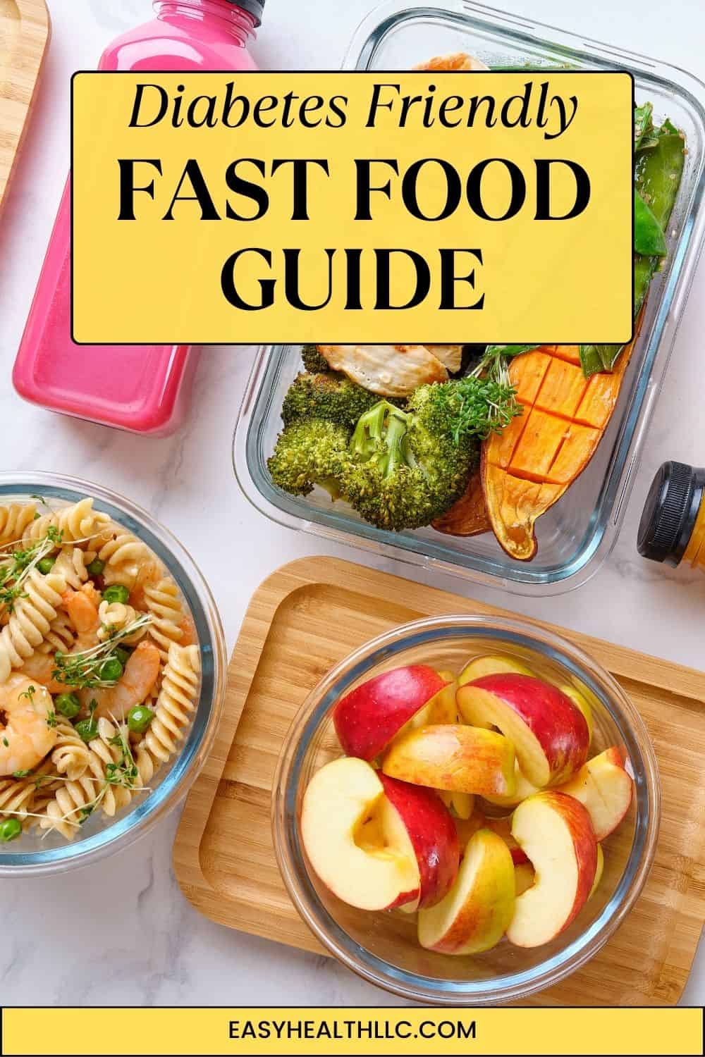 Diabetes Friendly Fast Food Restaurant Guide - EasyHealth Living