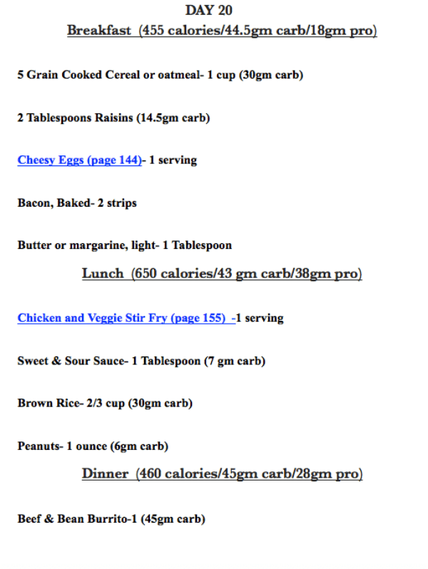 Diabetes Meal Plans, Menus and Recipe eBook - EasyHealth Living